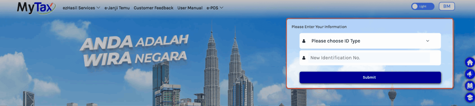 Appoint a Company Representative (Wakil Majikan) in MyTax