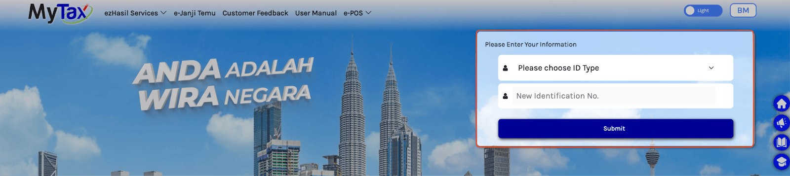 Appoint a Company Representative (Wakil Majikan) in MyTax